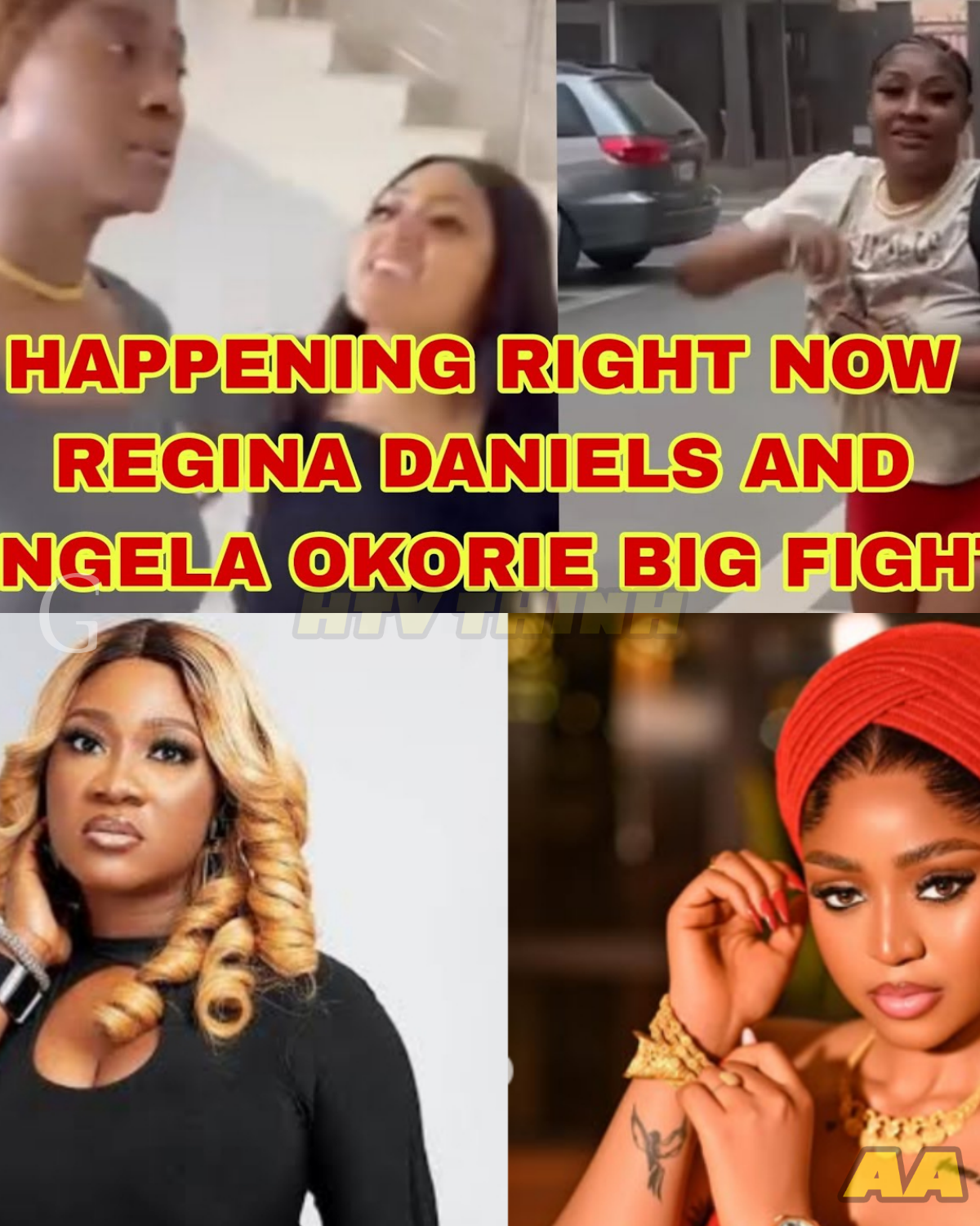 Regina Daniels and Angela Okorie - News