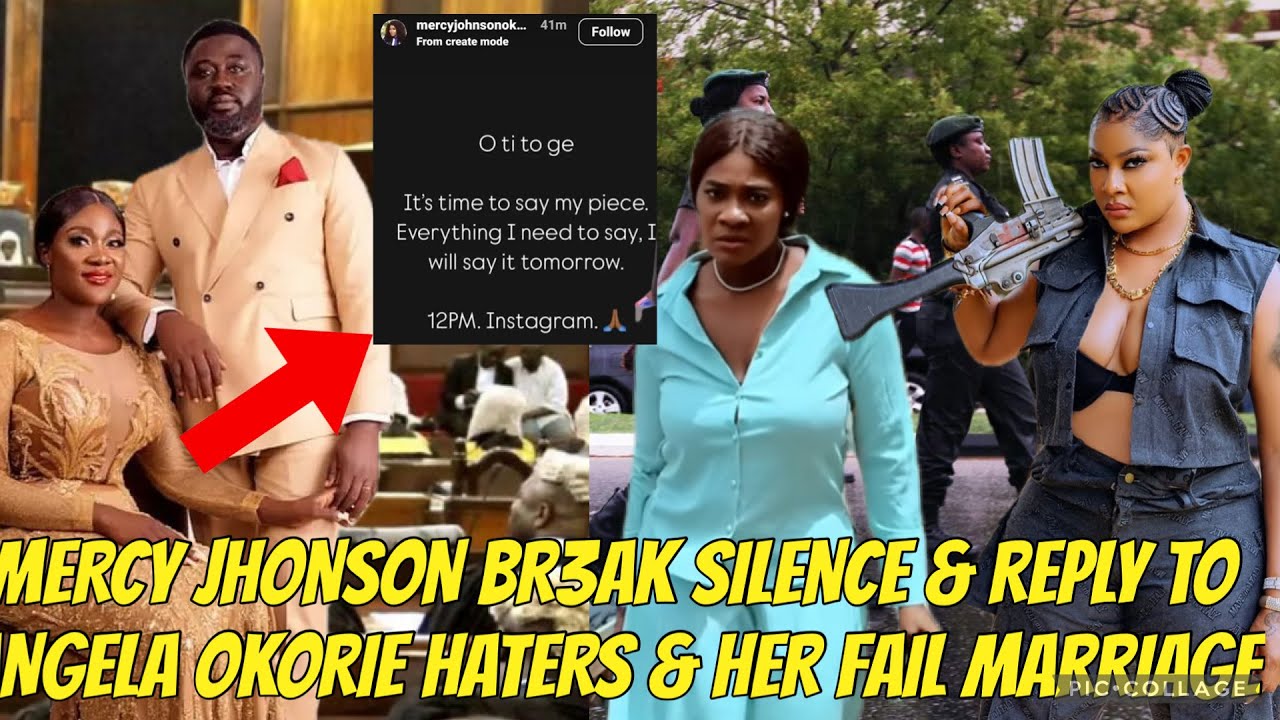 🔥 Breaking: Mercy Johnson Finally Breaks Silence on Instagram, Fires Back at Angela Okorie’s ...
