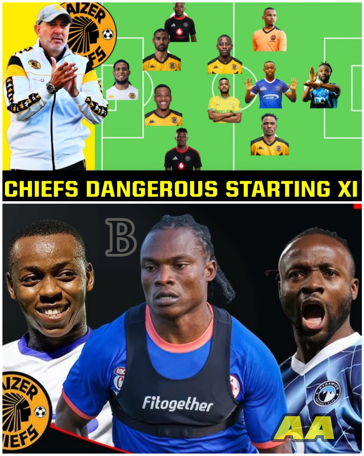 🔥 Kaizer Chiefs’ SCARY New Starting XI REVEALED – You Won’t Believe ...