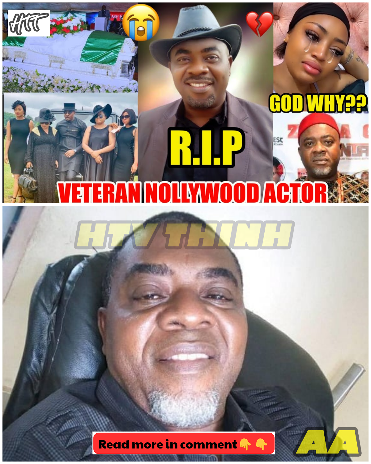 R.I.P Mercy Johnson, Regina Daniels In Tears As Veteran Nollywood Actor ...