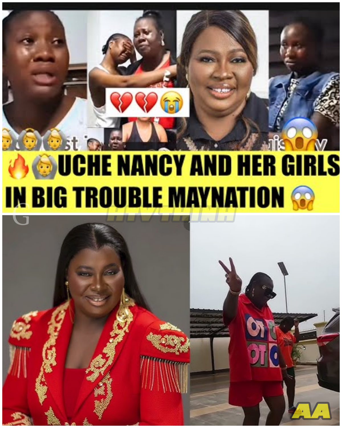 Social Media Erupts: Uche Nancy Branded “A Big Disgrace to Motherhood ...