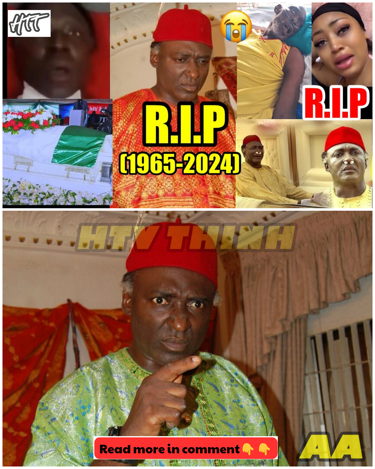 R.I.P Veteran Nollywood Actor Clem Ohameze Is Dëad At 59 - HTT - News