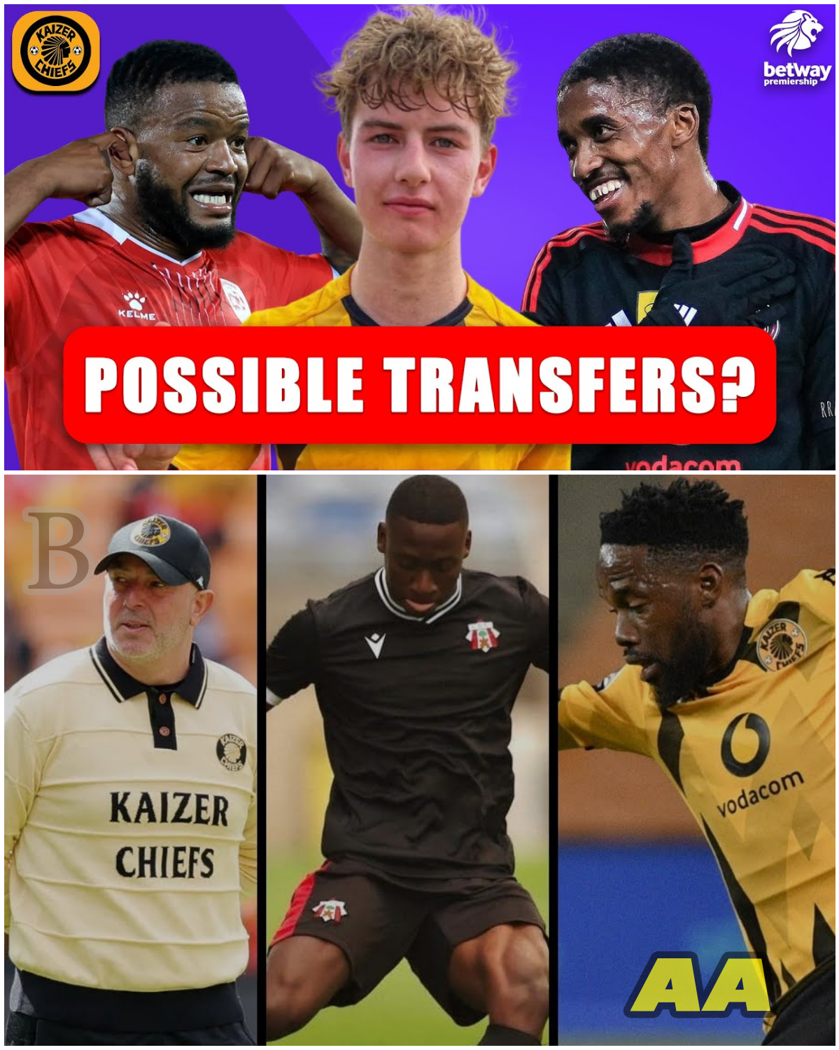 🚨Kaizer Chiefs Latest Transfer UPDATES: Inside the Saleng Drama, Mbule ...