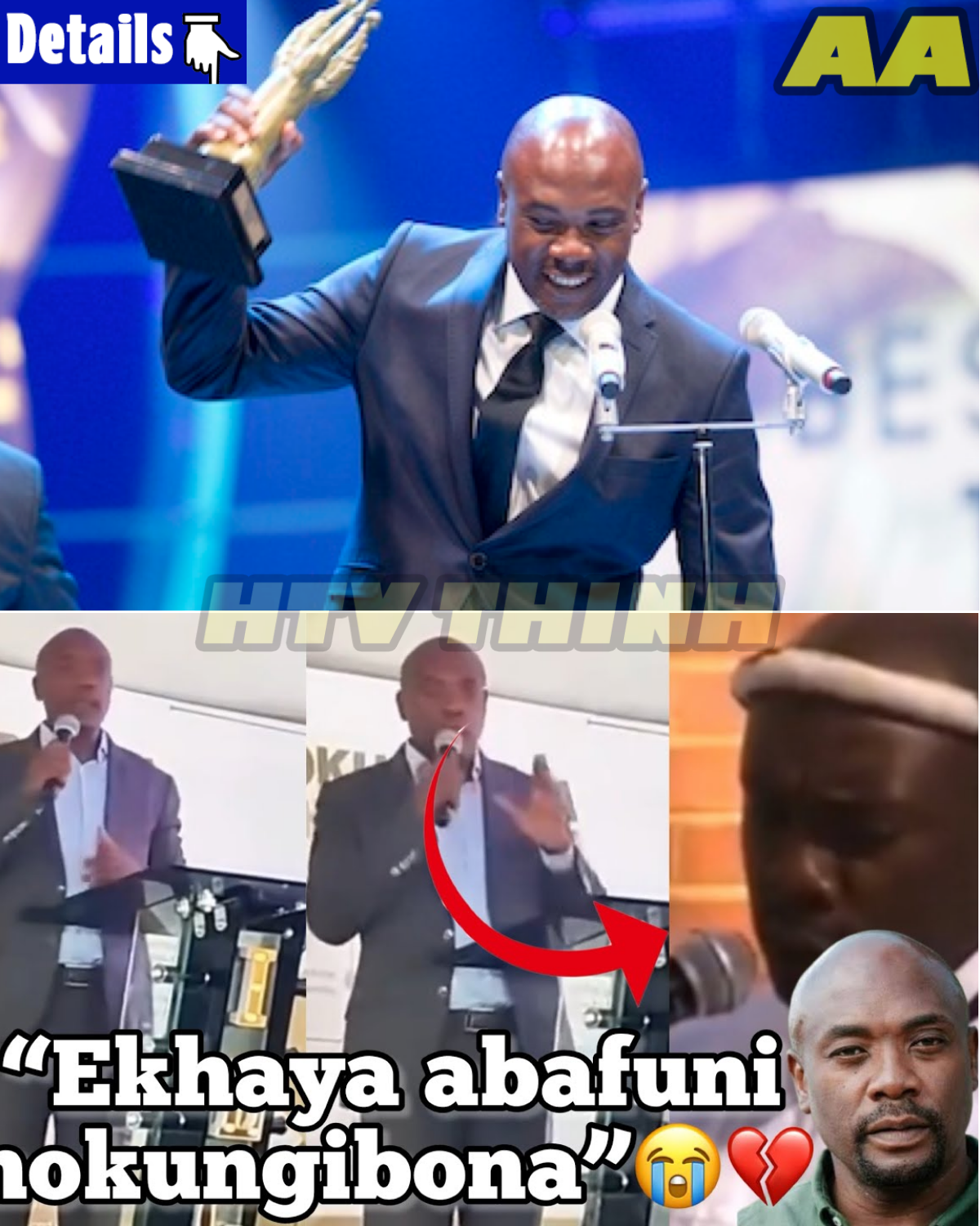 Actor Siyabonga Thwala shares heartbreaking story at church😭💔💔 - News