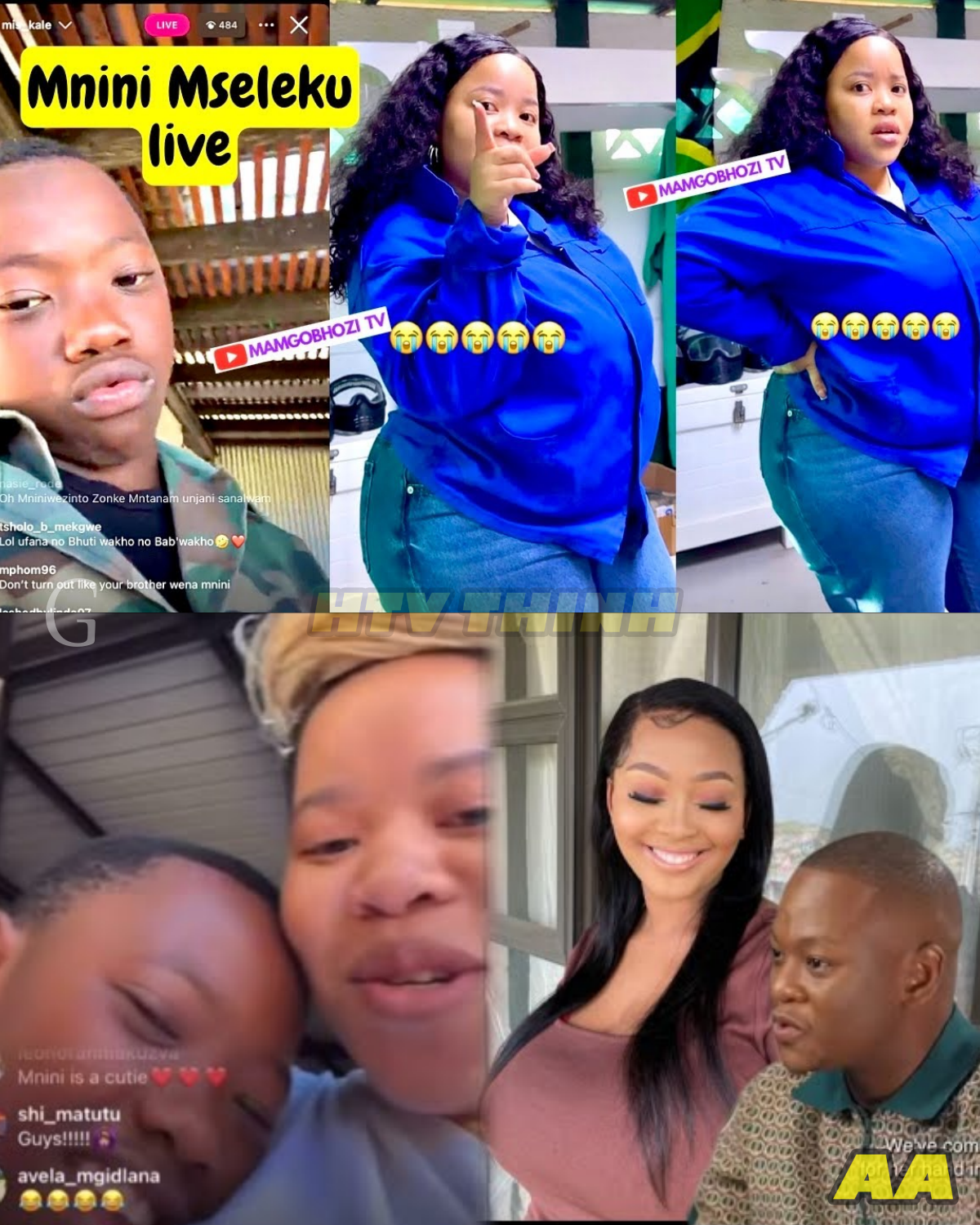 Mnini Makes Fun Of Tirelo😅& Updates Us About His Mom Mayeni Mseleku ...