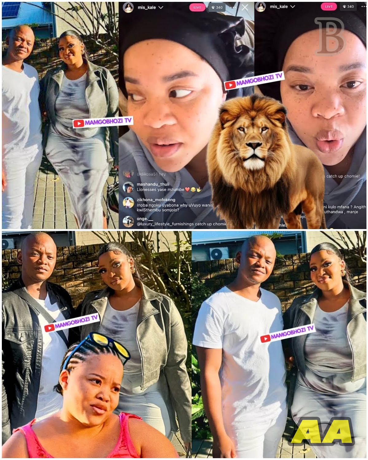 🧨"Online WAR Explodes: Tirelo SLAMS Mpumelelo & Amahle Over 'Lion ...