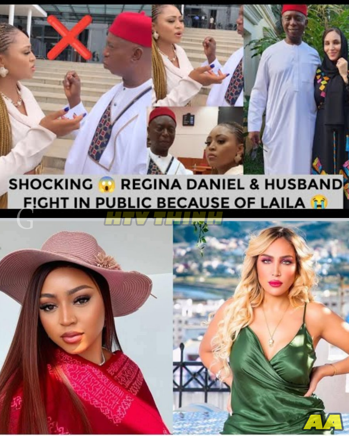 Regina Daniels & Laila f!ghts in public for Ned - Ned nwoko against ...