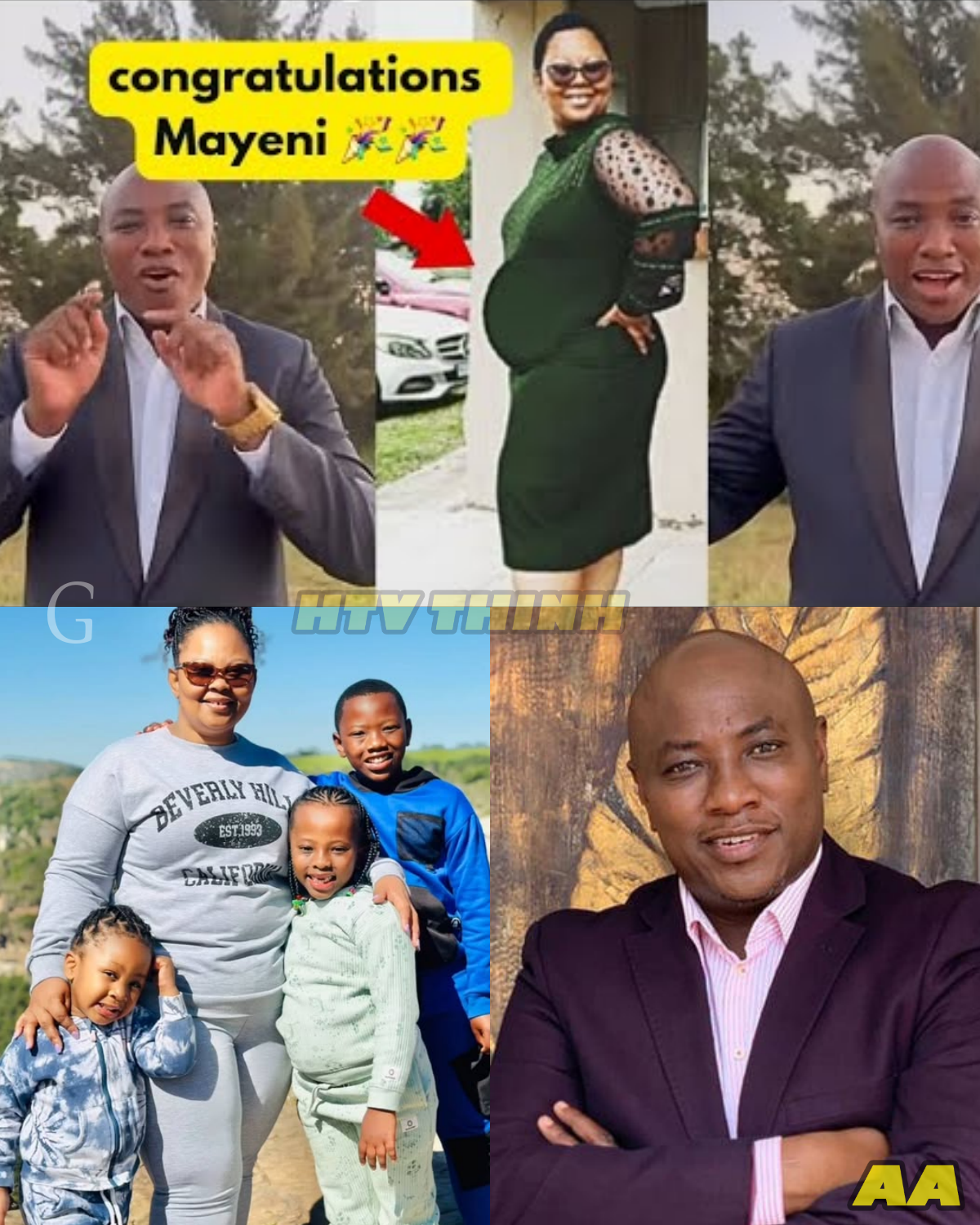 Mayeni Mseleku is Pregnant, congratulations to the Mseleku family | 4th ...