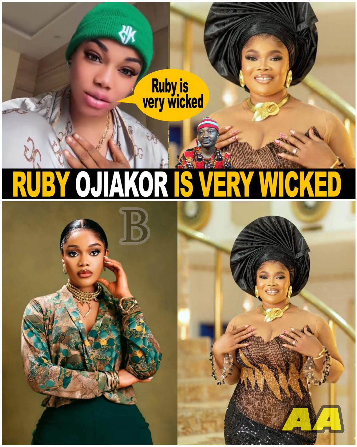 Nollywood Scandal Erupts: Ruby Ojiakor Called Out by Chinelo Nwaa for ...