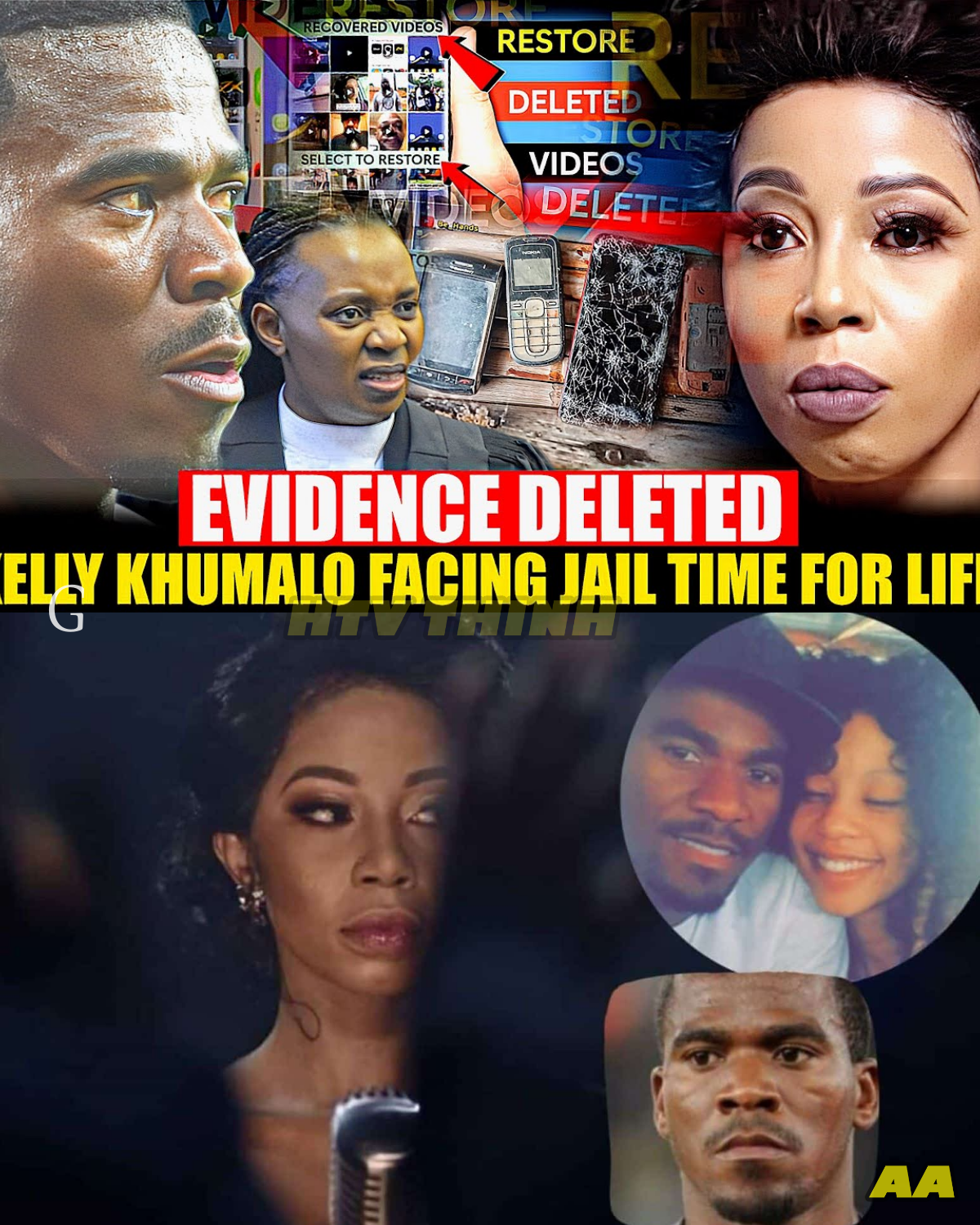 Kelly Khumalo finally Exposed for Deleting Phone Evidence that Recorded ...