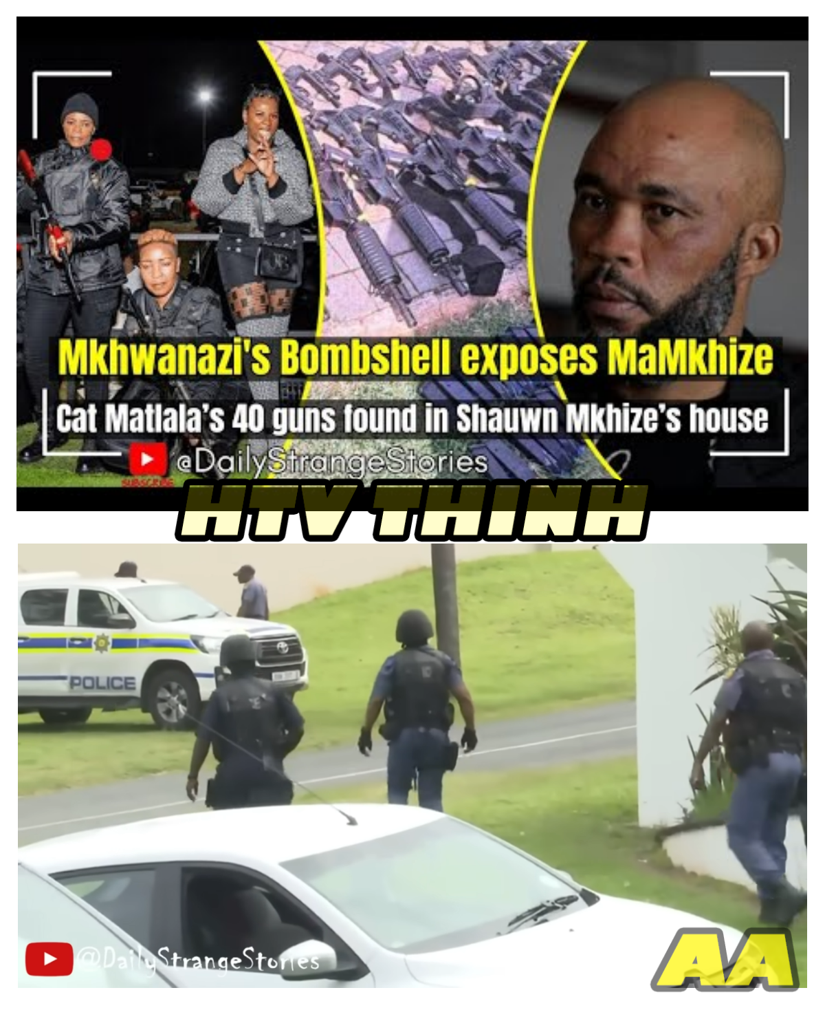 Mkhwanazi's bombshell: 40 firearms found in Mamkhize's house belong to ...