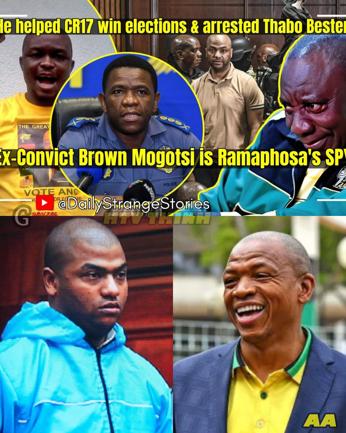 The Untold Story of Brown Mogotsi: Ramaphosa’s Secret Weapon! 🔥🇿🇦 - News