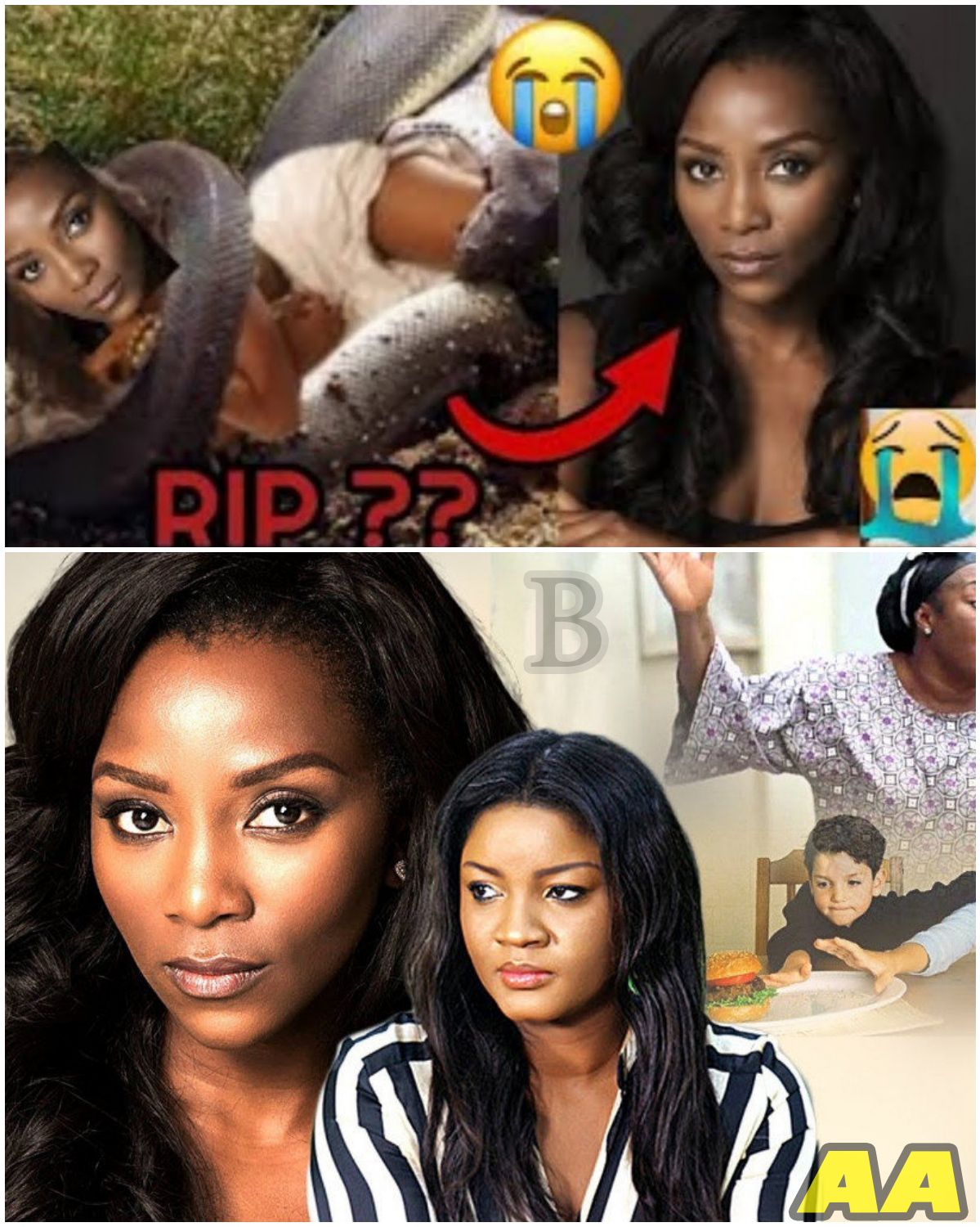 ⚰️ FROM SCREEN QUEEN TO HEARTBREAK: Geneviève Nnaji’s Tearful Exit Shocks Nollywood & Ghana 💔🎥 ...