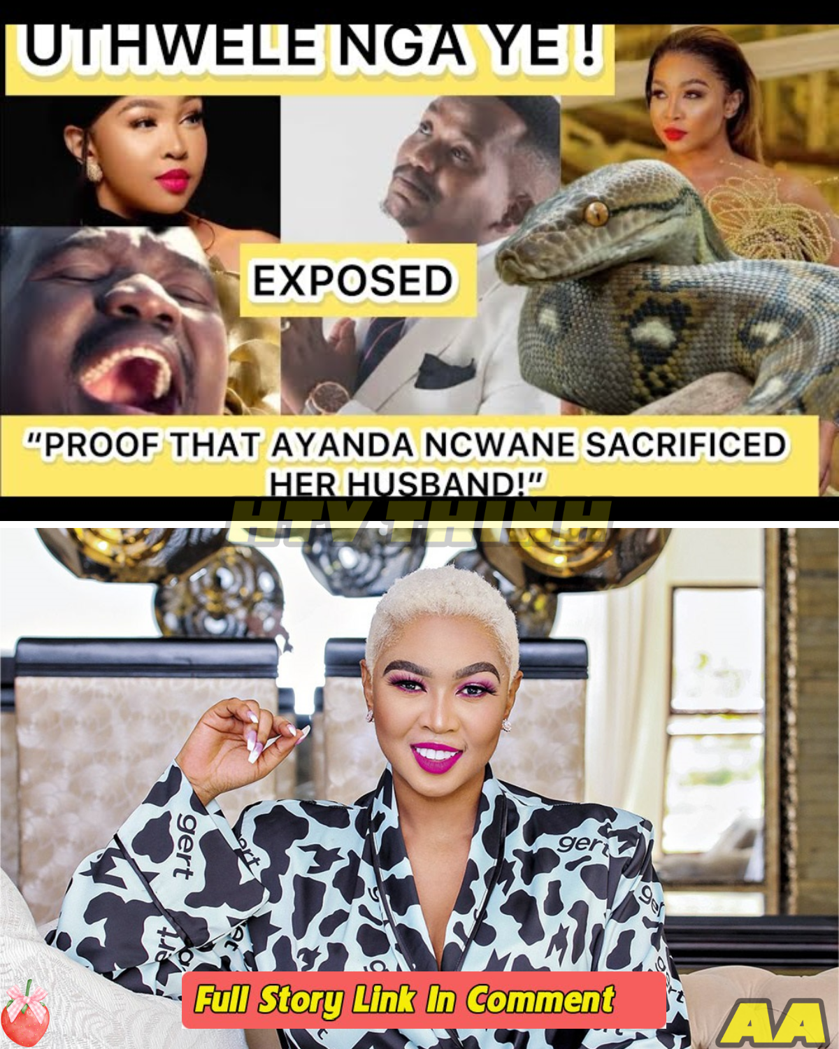 A Prophet Xposes Evil Ayanda Ncwane For Sacrificing Her Husband For Nigerian Wealth - News
