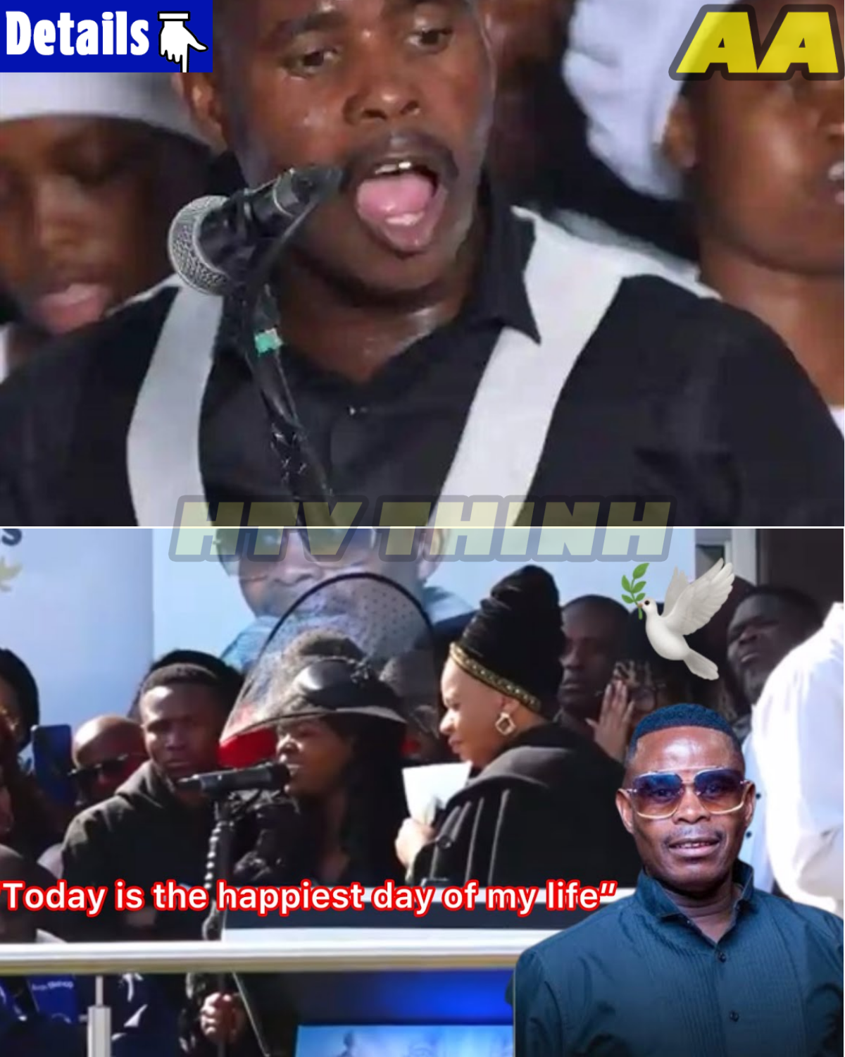 Isaac Setati’s wife speech at his funeral that got everyone emotional ...