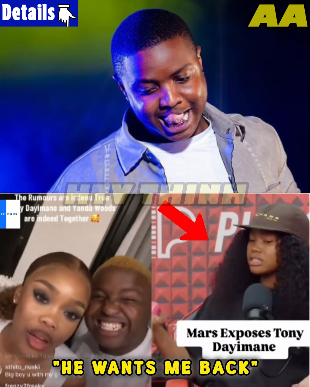 TONY DAYIMANE accused of cheating on YANDA WOODS 🥺 *RELATIONSHIP RUINED ...