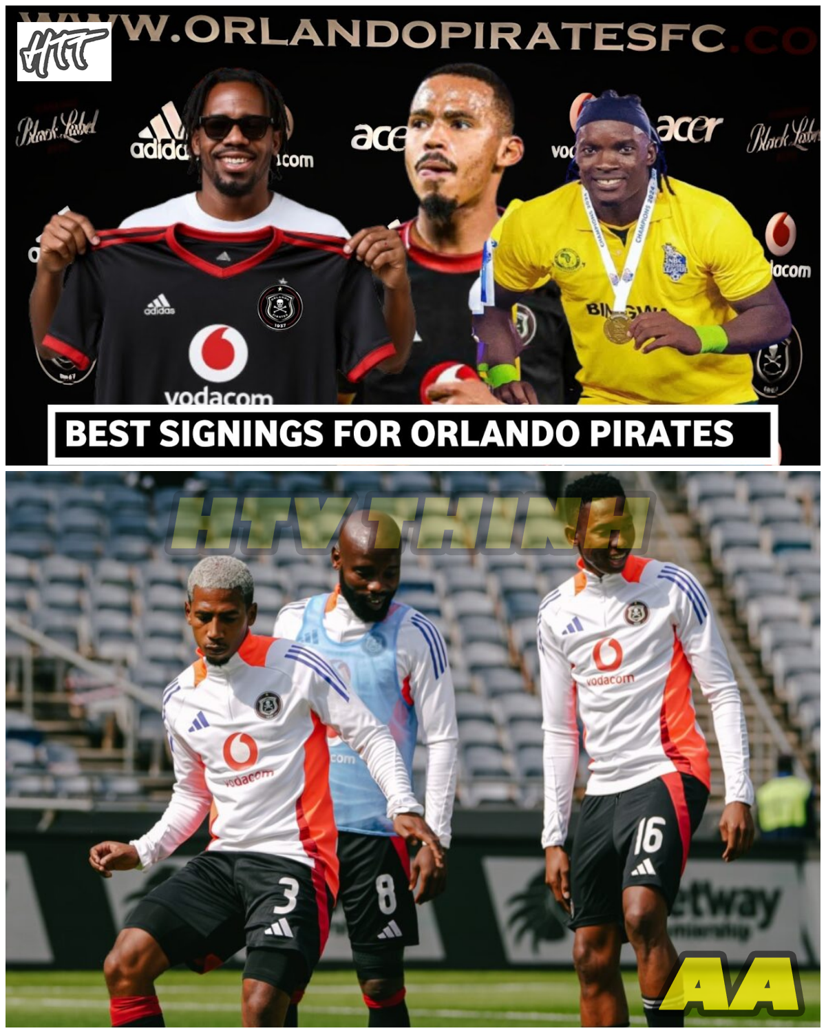 Best 3 New Signings for Orlando Pirates 2025/26 season ..... - HTT - News
