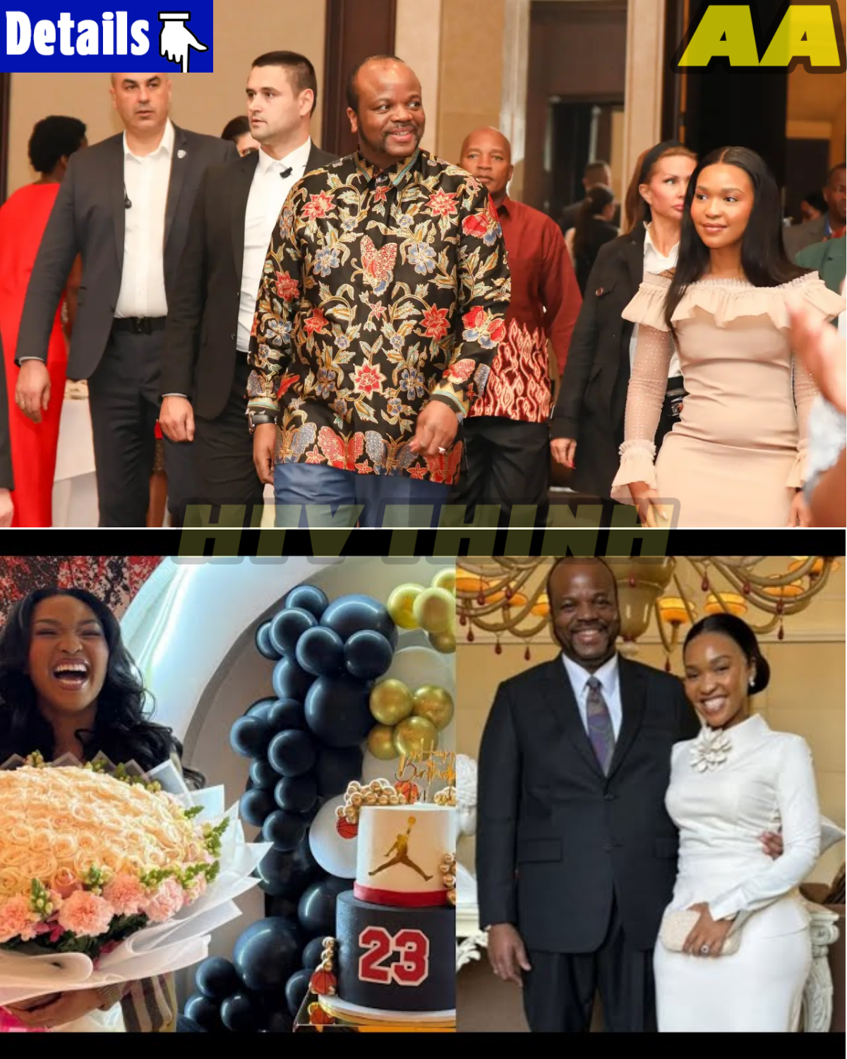 A Look Inside King Mswati III Fiancé Nomcebo Zuma’s 23rd Birthday - News